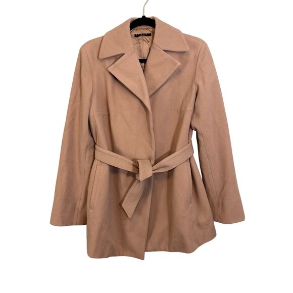 Sisley | Jackets & Coats | Sisley Trench Coat Womens S Beige Camel ...